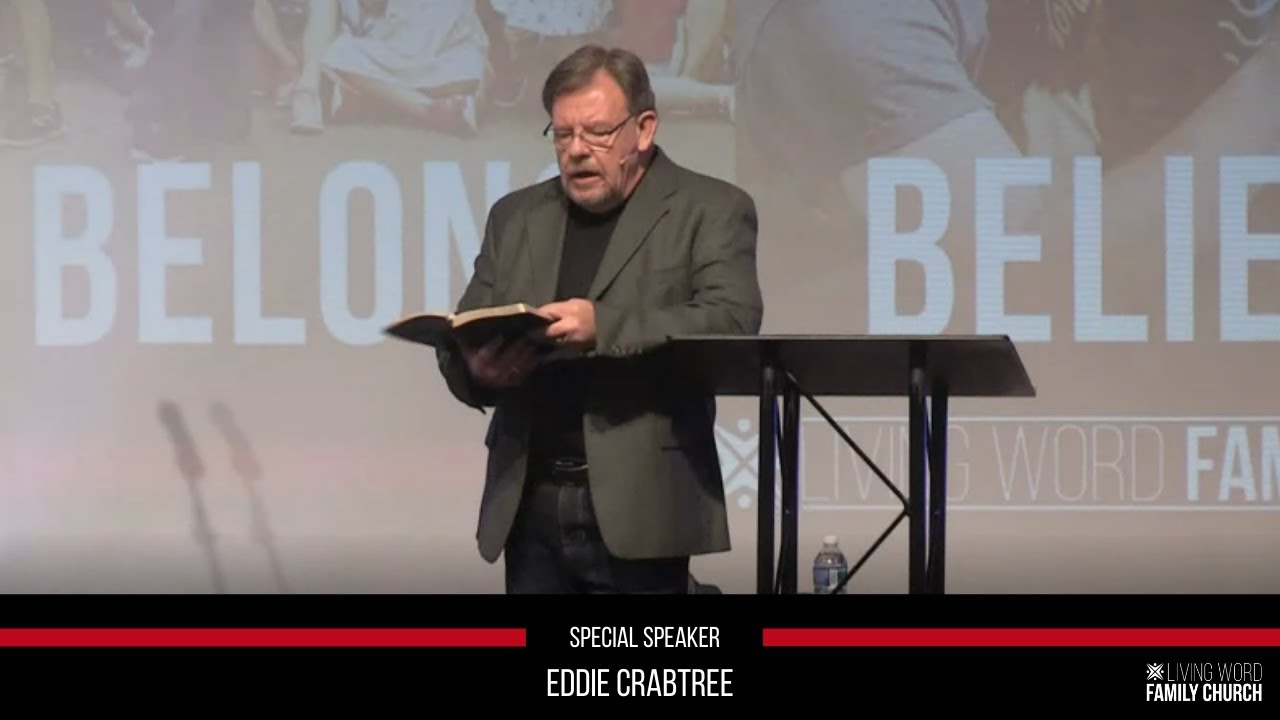 SPECIAL SPEAKER: Eddie Crabtree - YouTube