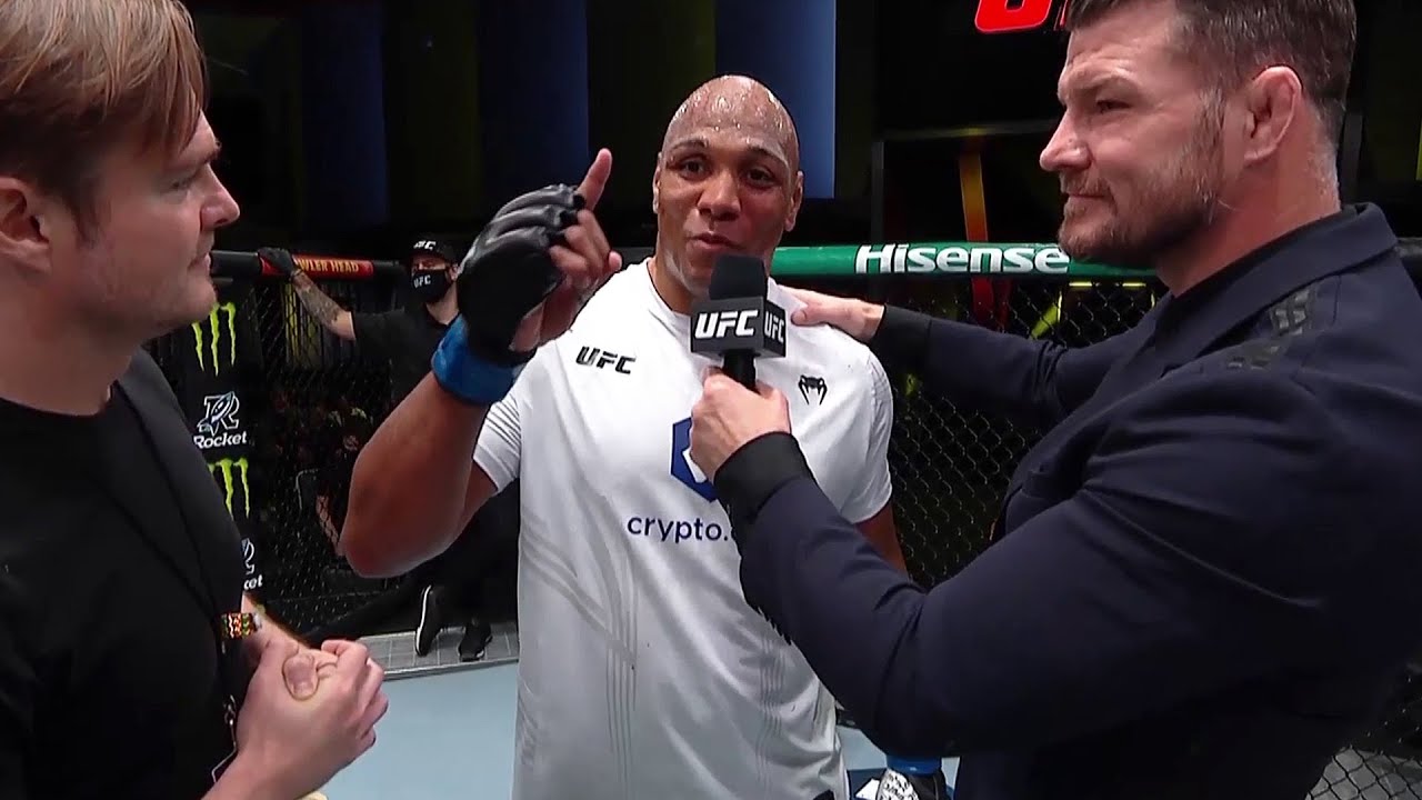 Marcos Rogério de Lima Octagon Interview | UFC Vegas 42 - YouTube