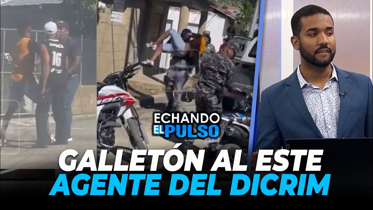 Tremenda galleta le dan a este agente del Dicrim en Constanza | Echando ...