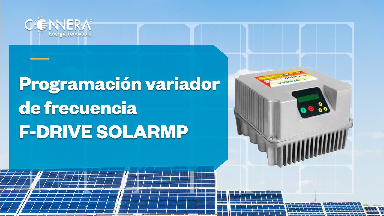 Programación variador de frecuencia F - DRIVE SOLAR - YouTube