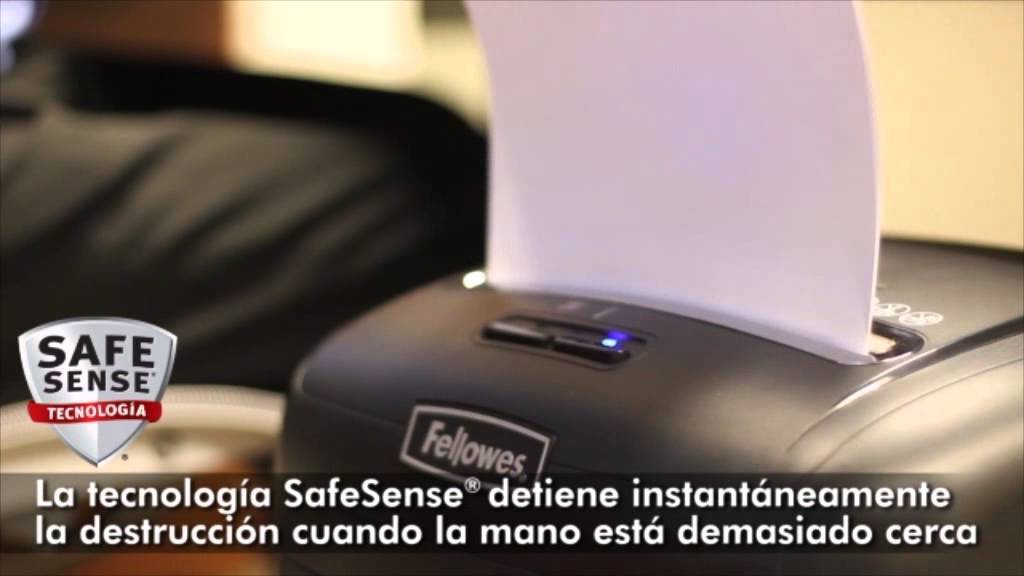 Destructora Microcorte Fellowes 450Ms - YouTube