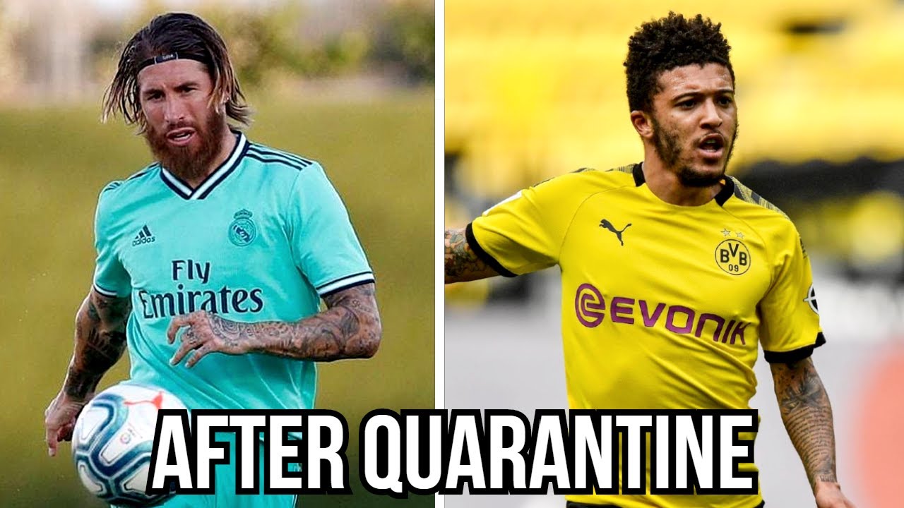 Footballers BEFORE and AFTER Quarantine | Crazy Transformations - YouTube