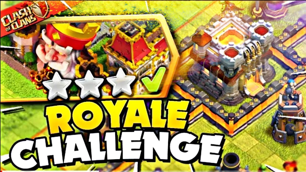 Easily 3 star coc royal challenge attack/ coc new event attack(clash of ...