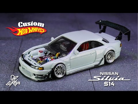 NISSAN SILVIA S14 KOUKI CUSTOM HOT WHEELS