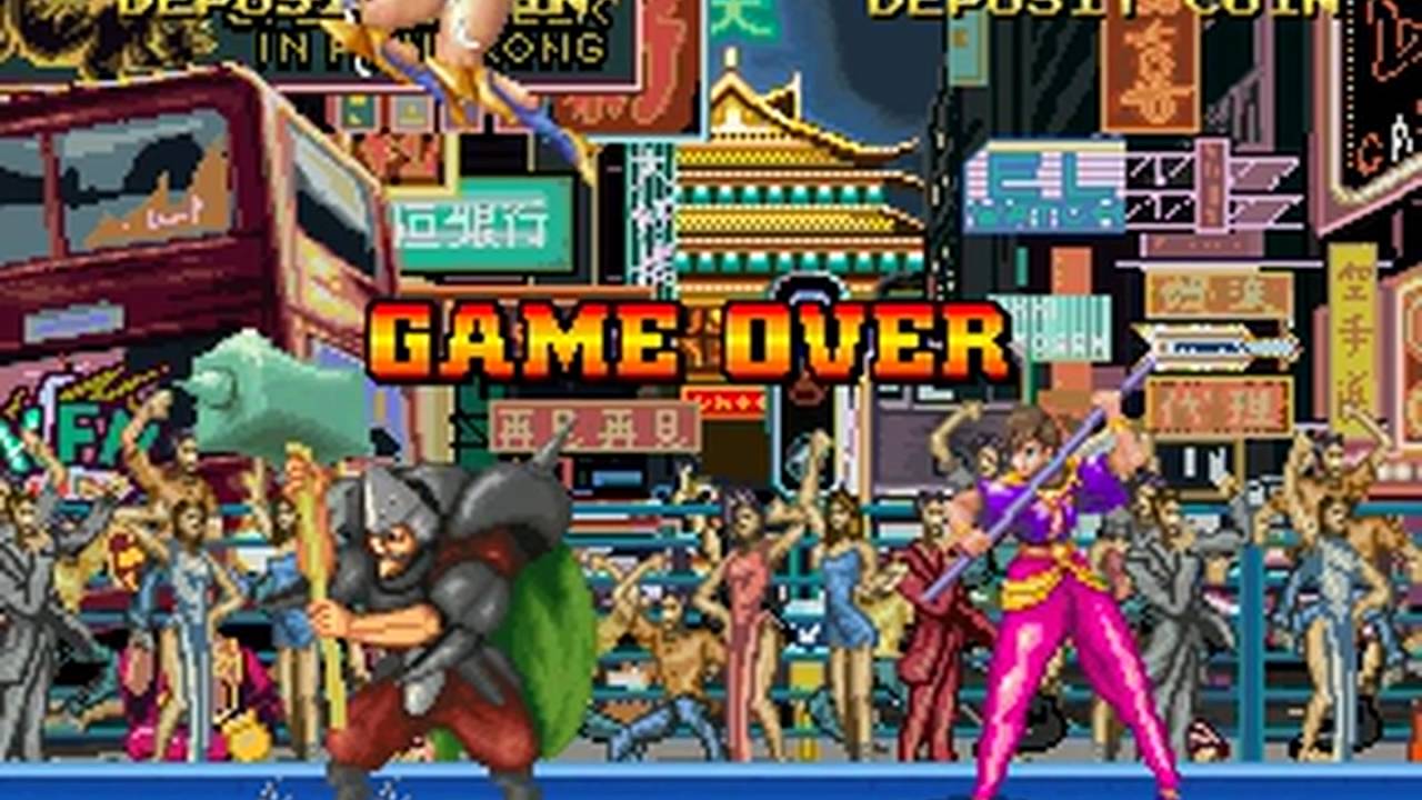 Knuckle Heads (Namco 1992) Attract Mode 60fps - YouTube