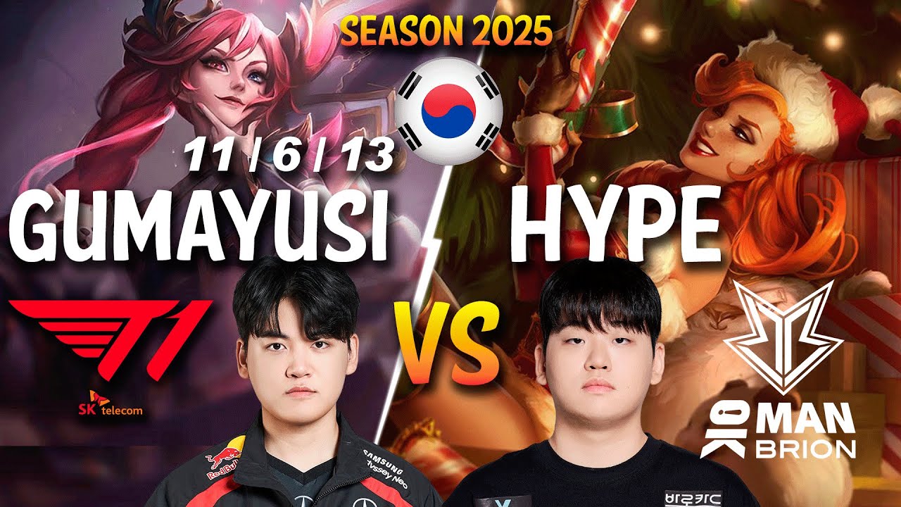 T1 Gumayusi vs BRO Hype - Gumayusi JINX vs Hype MISS FORTUNE ADC ...