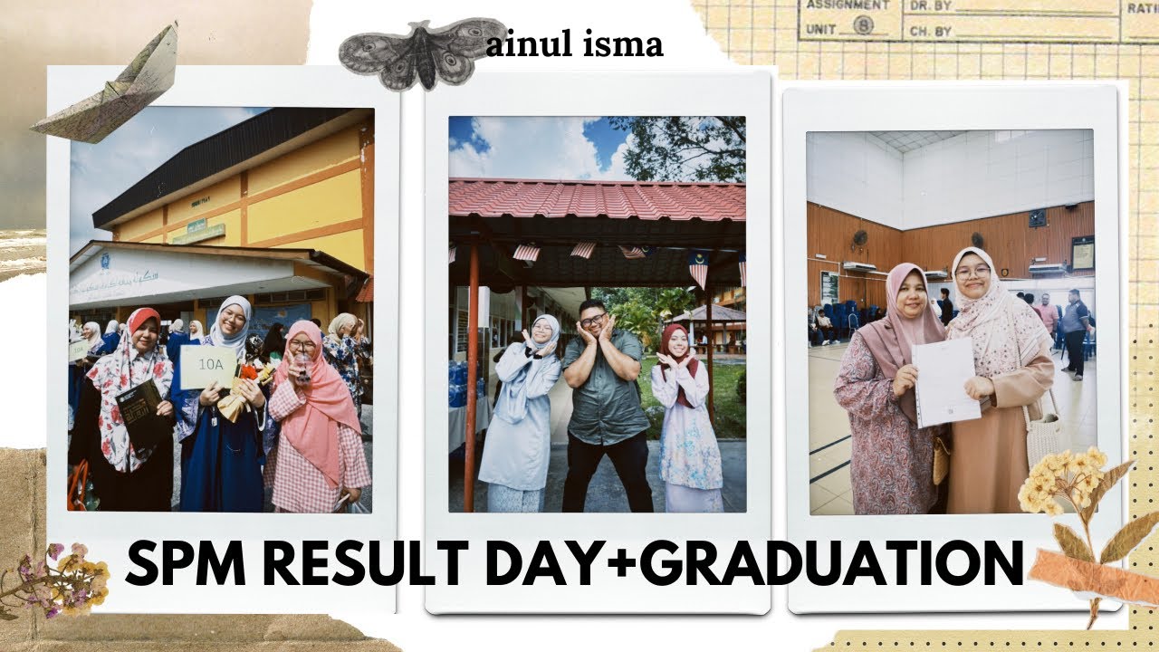 SPM RESULT DAY + GRADUATION VLOG 2023‼️🤓 - YouTube