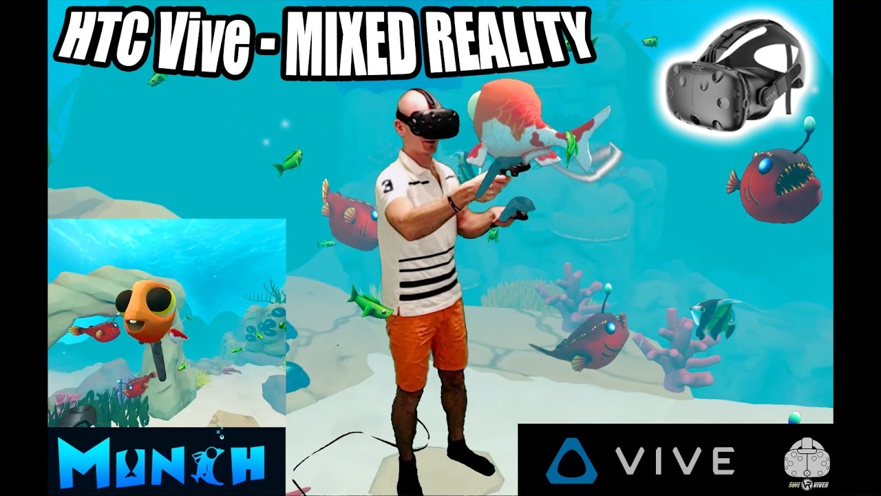 MIXED REALITY DEMO: Munch VR gameplay on HTC Vive in Virtual Reality ...