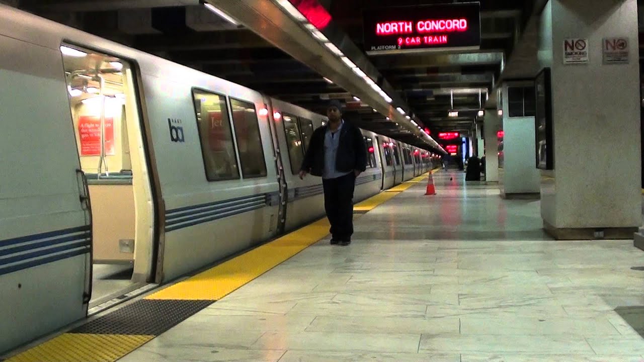 North Concord Train Arriving at Glen Park BART (HD) - YouTube