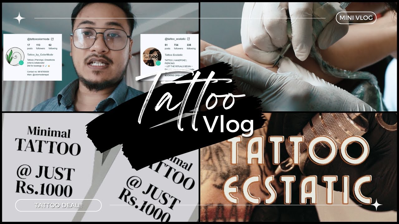 Get Inked for Only Rs.1000 at Tattoo Ecstatic! | Mini Vlog - YouTube