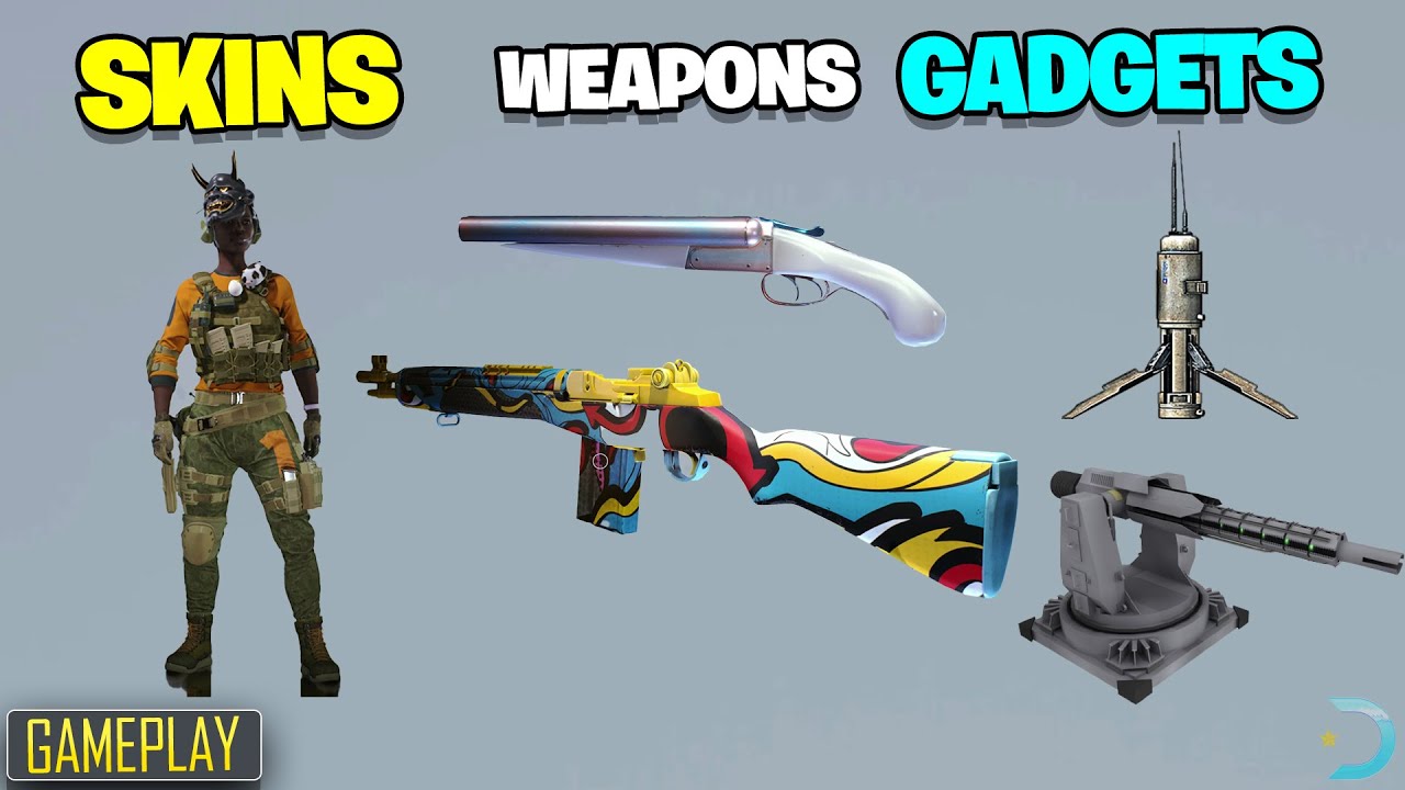 The Finals Game - Weapons, Gadgets , Reserves, Poses, Weapon Skins ...