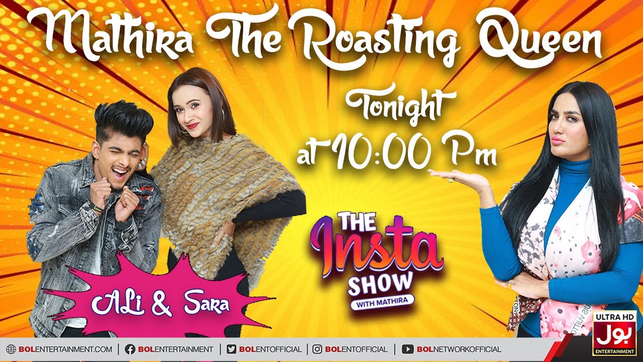 The Mathira Show | Sara Lydia And Ali Sheikh | Promo | The Insta Show ...