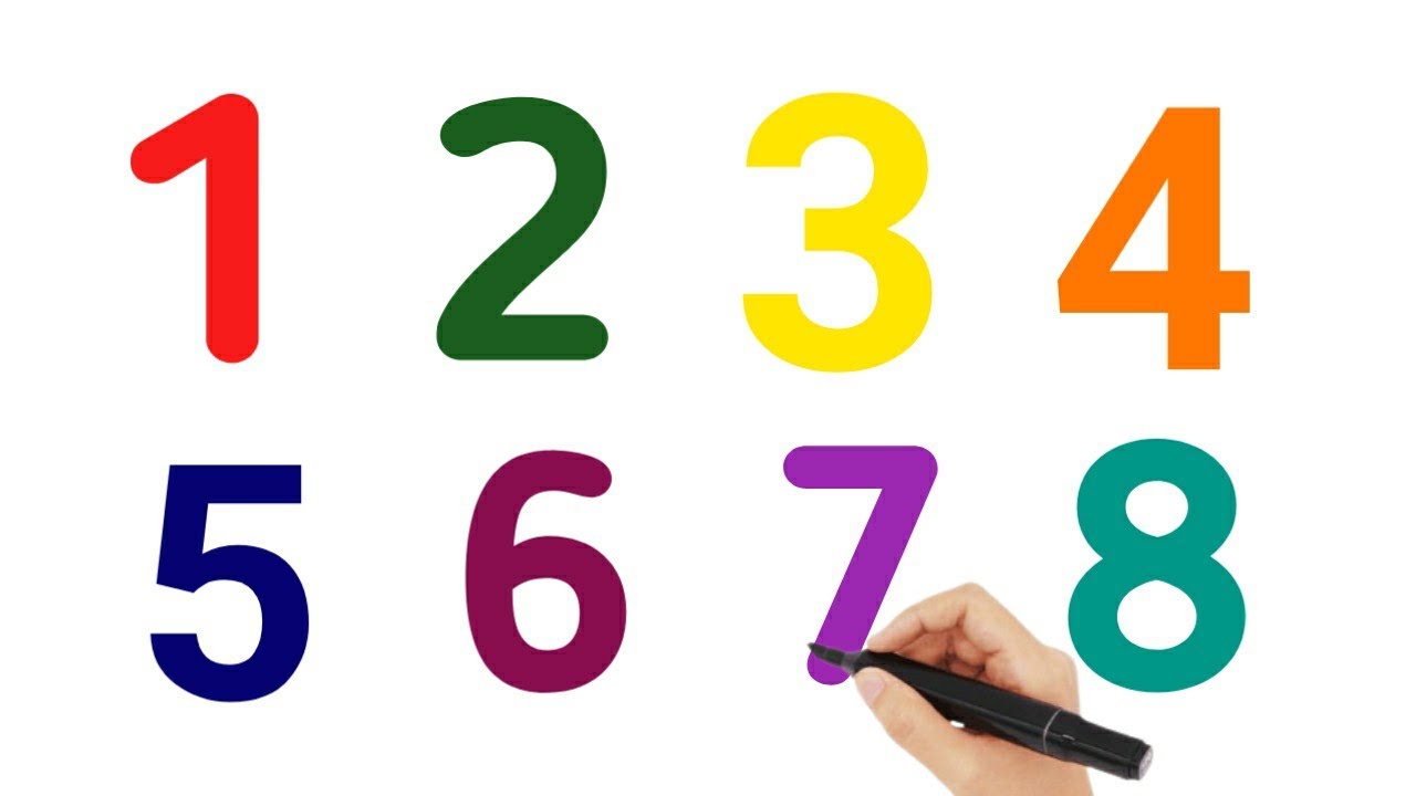 1234 counting for kids| learn Numbers From 1 to 15| 1234 Numbers| learn ...