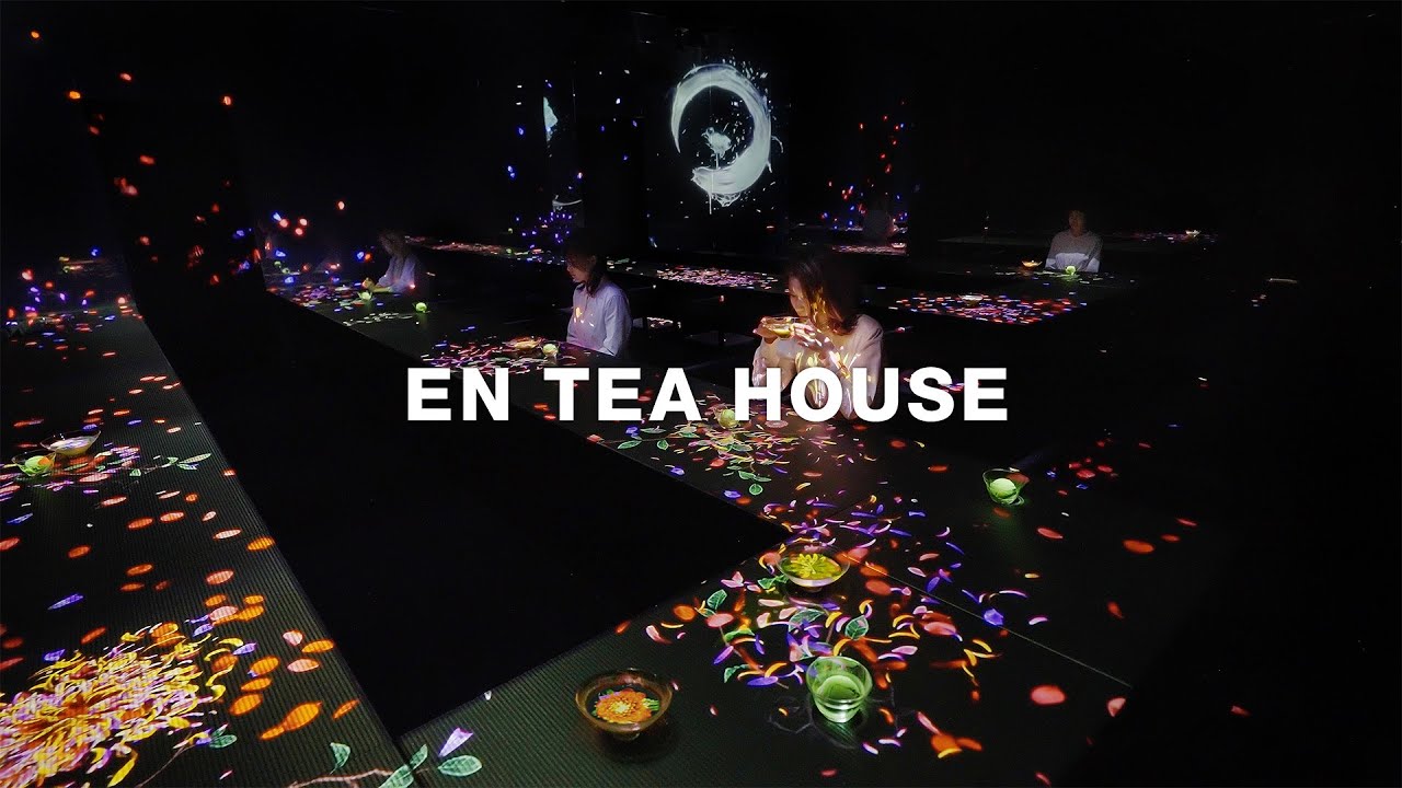 チームラボボーダレス、EN TEA HOUSE - 幻花亭 - YouTube