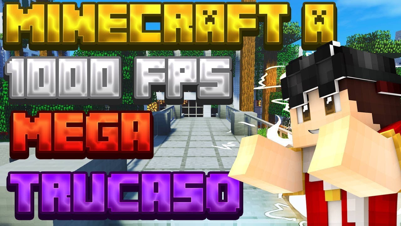 COMO AUMENTAR LOS FPS DE MINECRAFT - MINECRAFT A 1000 FPS - YouTube