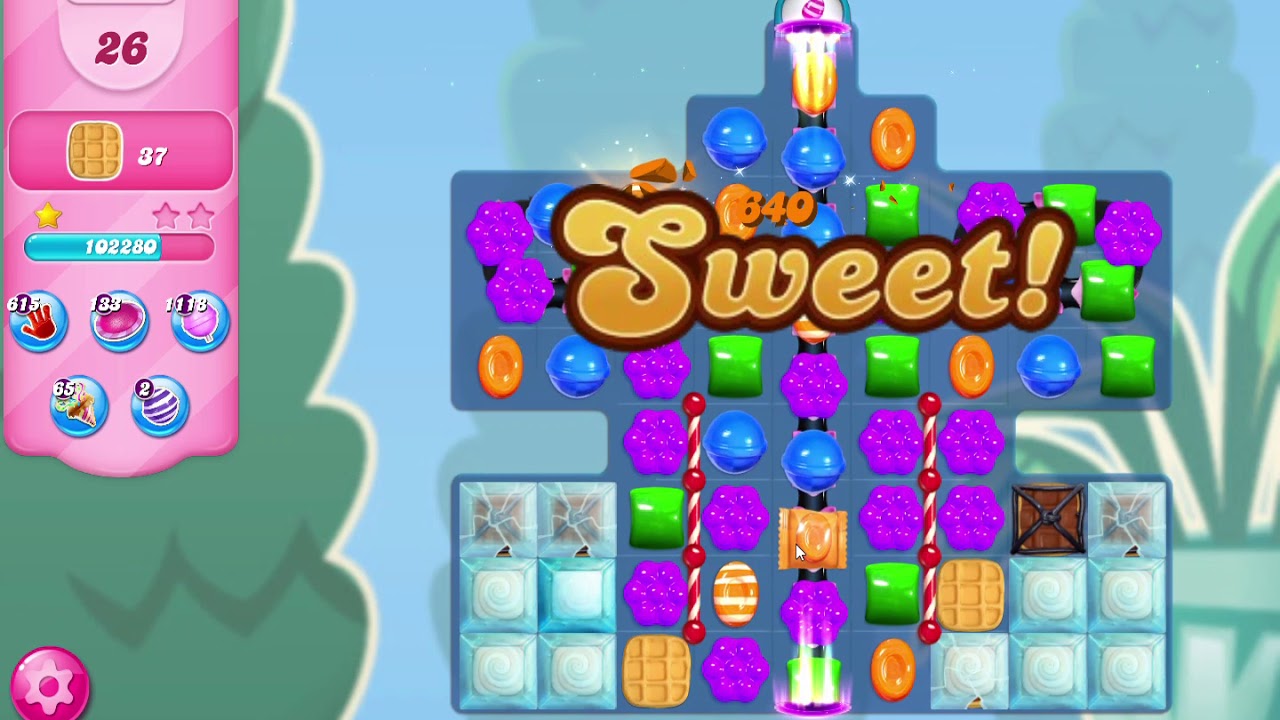 Candy Crush Saga Level 8477 - YouTube