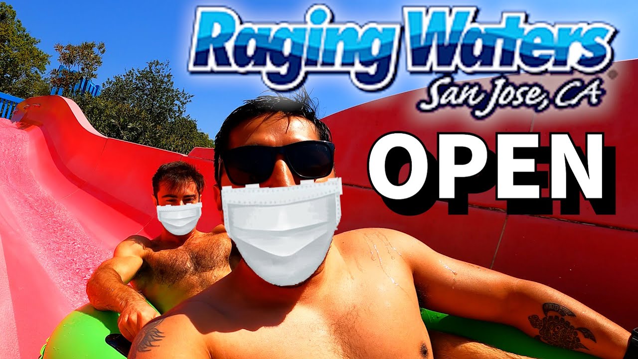 Raging Waters now Open, Do you have to wear a mask???? - YouTube
