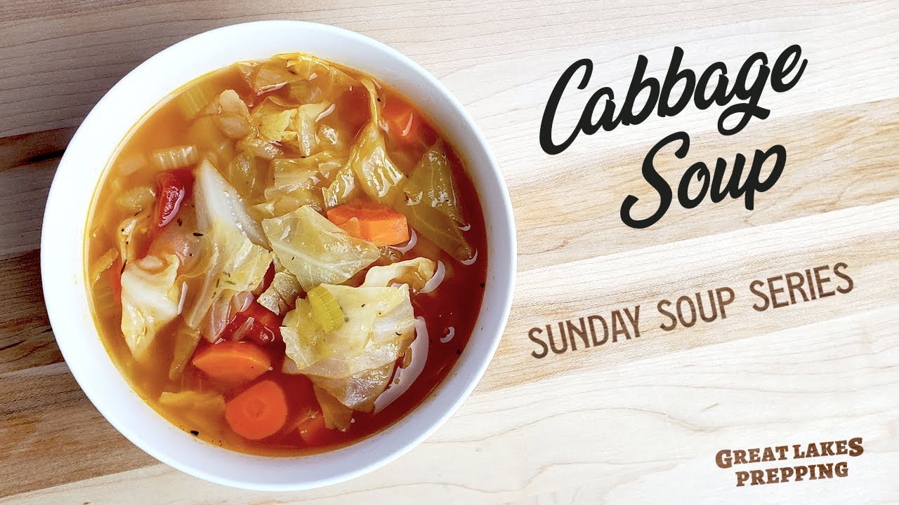 Classic Cabbage Soup Recipe | Sunday Soup - Love To Eat Blog