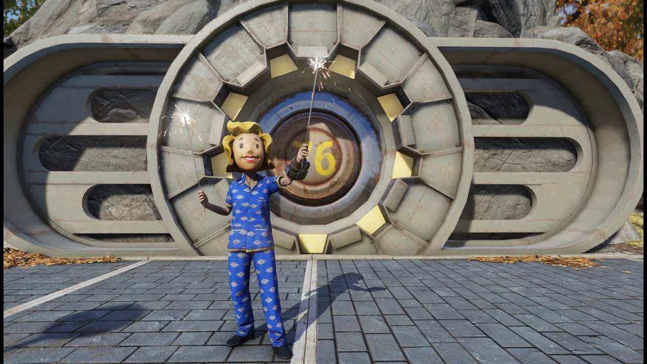 Fallout 76: Possum Badges! (1080 PC) - YouTube