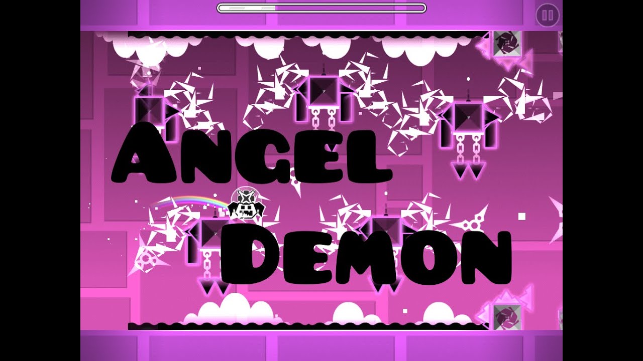 Geometry Dash! [Hard Demon!] Angel Demon! by LDD! - YouTube