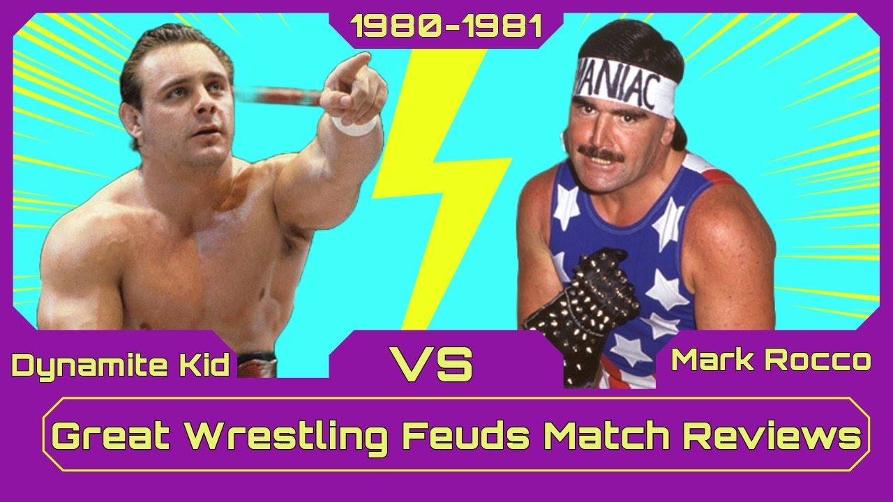 Dynamite Kid vs Mark "Rollerball" Rocco Great Wrestling Feuds Joint ...