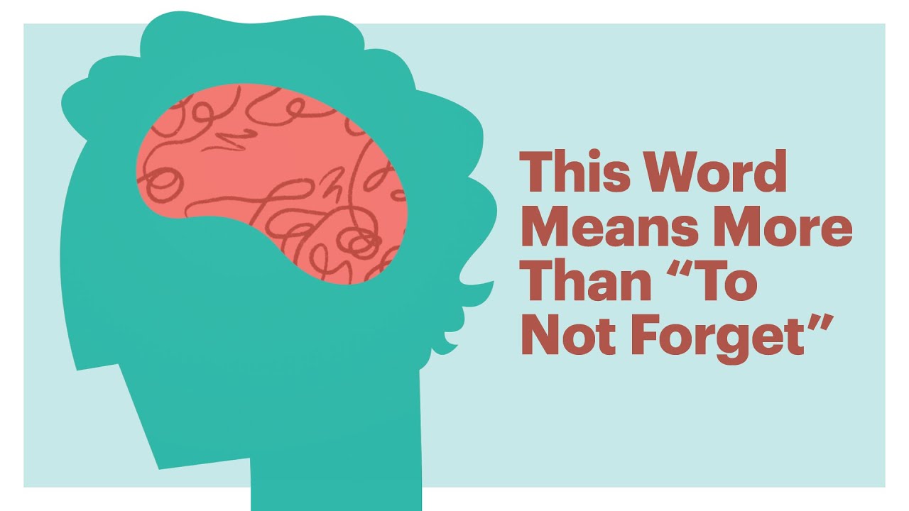 Why "Remember" Means So Much in the Bible - YouTube