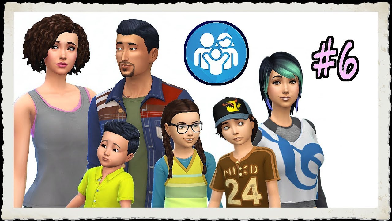 The Sims 4 Parenthood Gameplay//Part 6 - DADDY AND CHIP TIME - YouTube