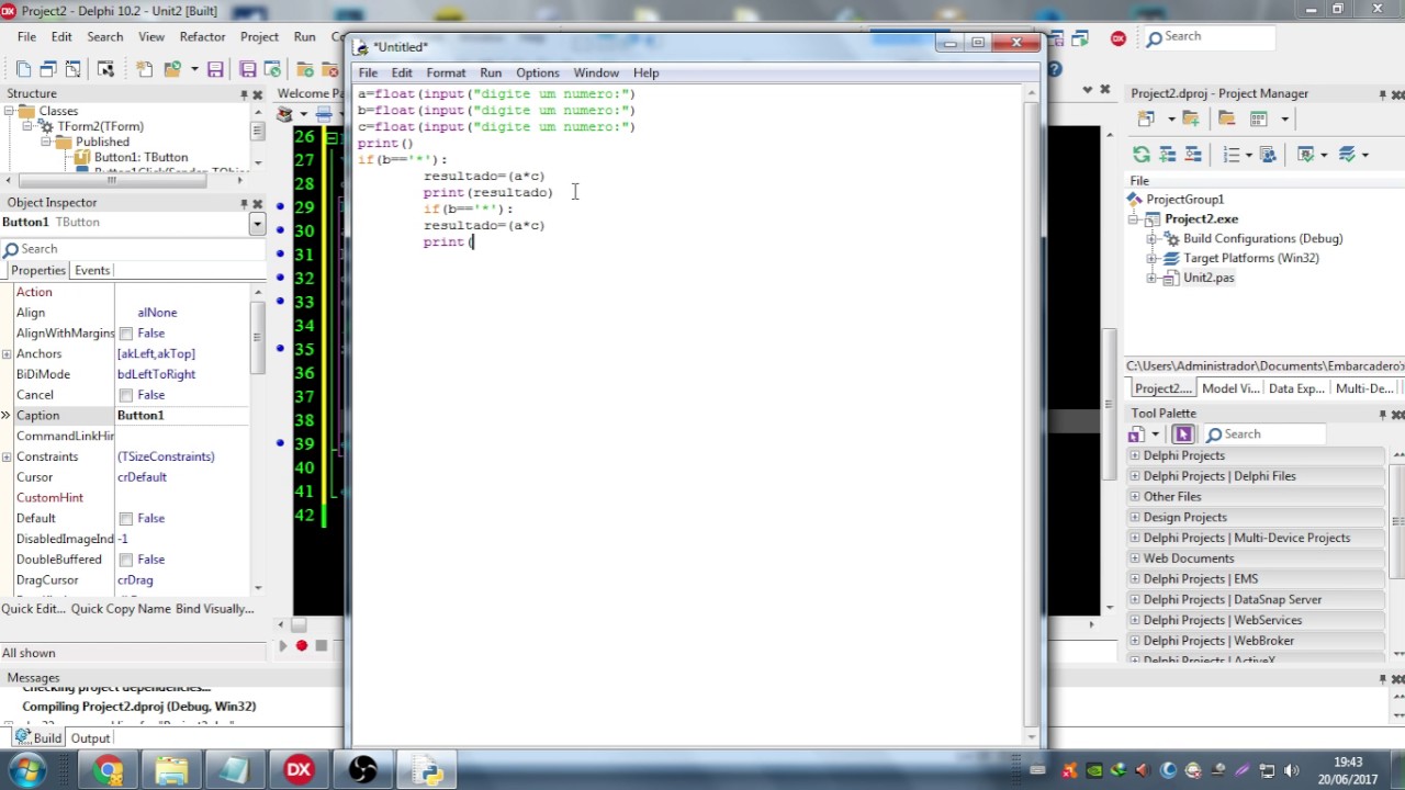 Como fazer uma Calculadora com Python - YouTube