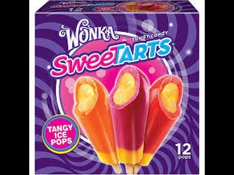 Wonka Sweet Tart Popsicle Review - YouTube