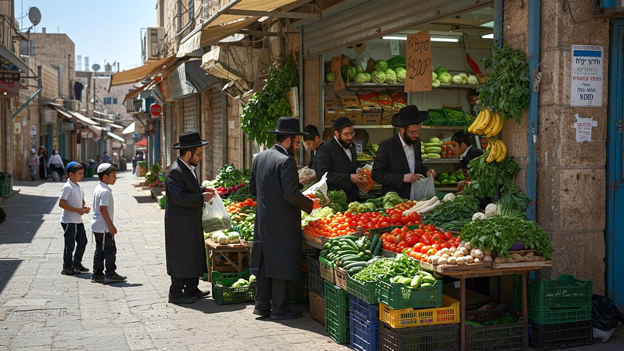 ISRAEL, Real Life in Ultra-Orthodox Religious City - BNEI BRAK ...
