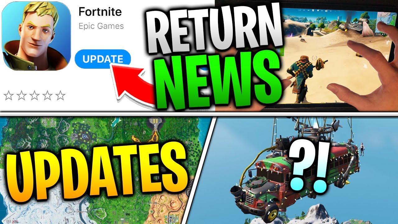 Fortnite Mobile RETURN News! Secret iOS Map Changes... - YouTube