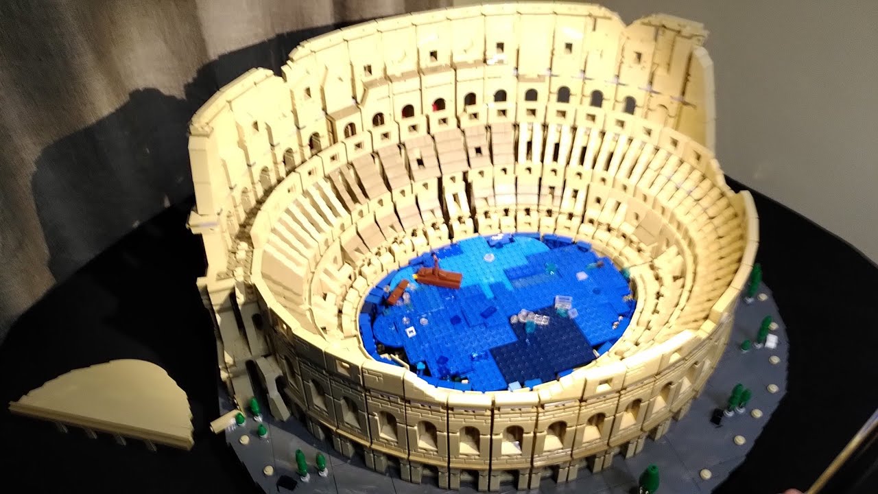 Lego Colosseum Epic Build - YouTube