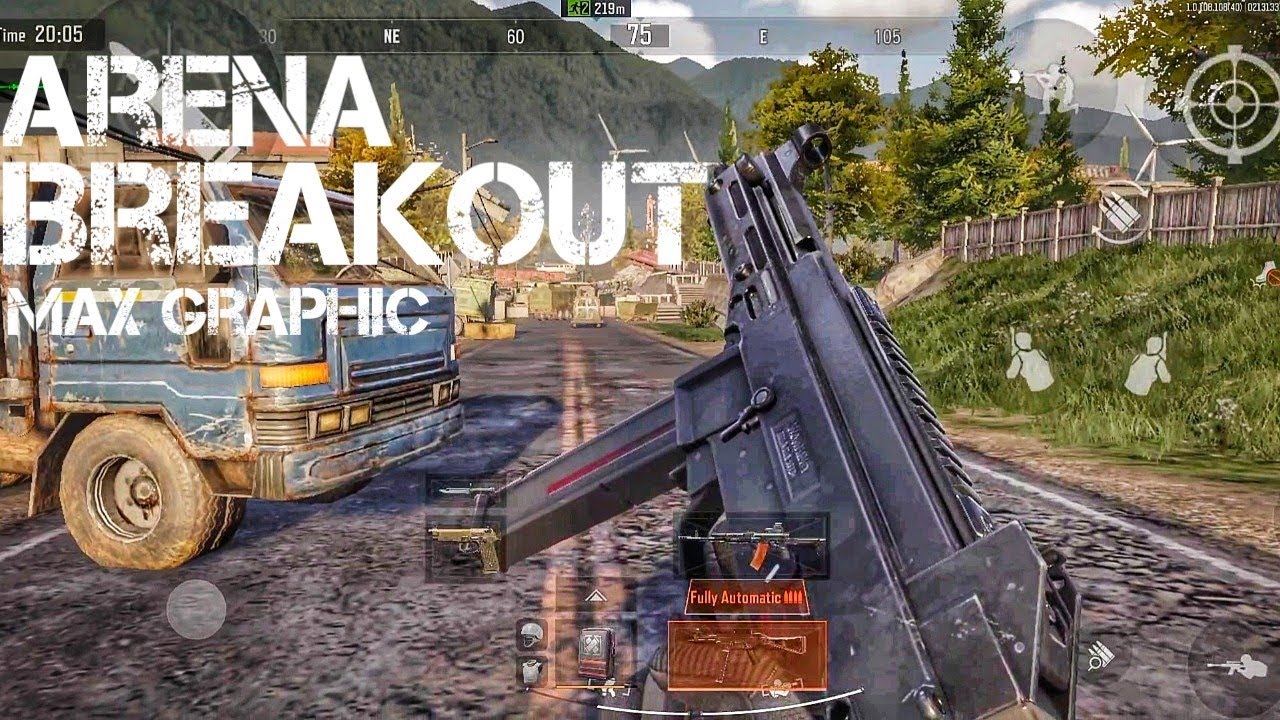 Best Mobile FPS Game | Arena Breakout Max Graphics Gameplay#1 - YouTube