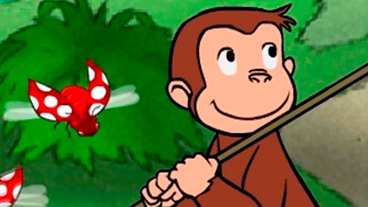 Curious George Bug Catcher George's Busy Day Game - YouTube