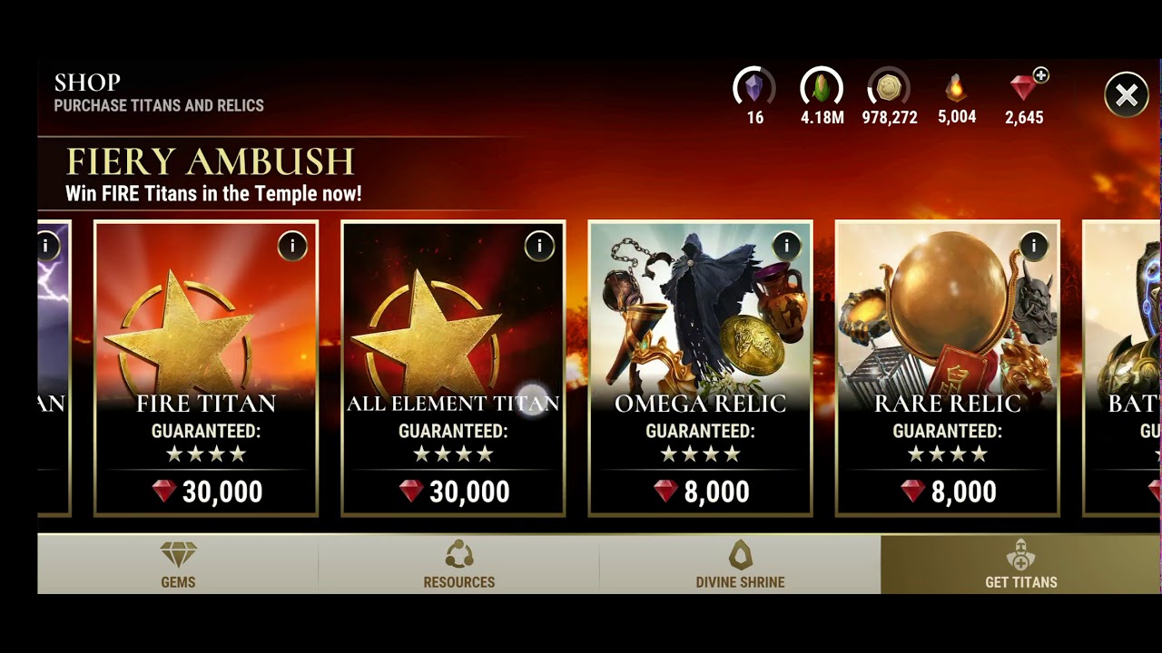 5* Golden Relic drawn - YouTube