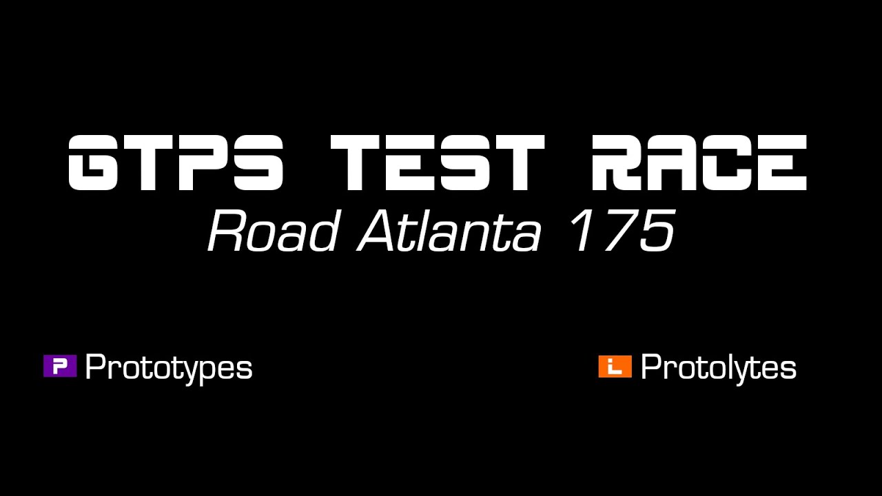 GTPS Road Atlanta Test Race - July 6, 2021 - YouTube