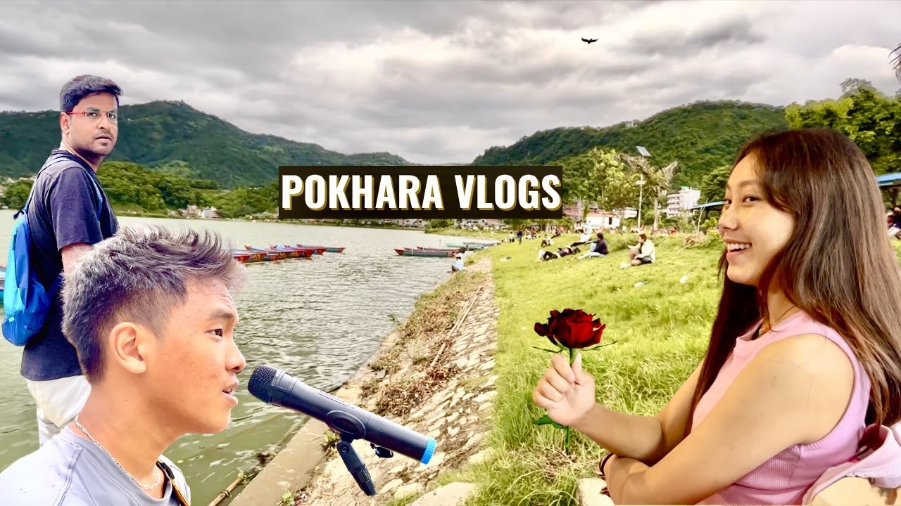 Bold Nepali girl | Pokhara Lake View | Nepal vlogs - YouTube