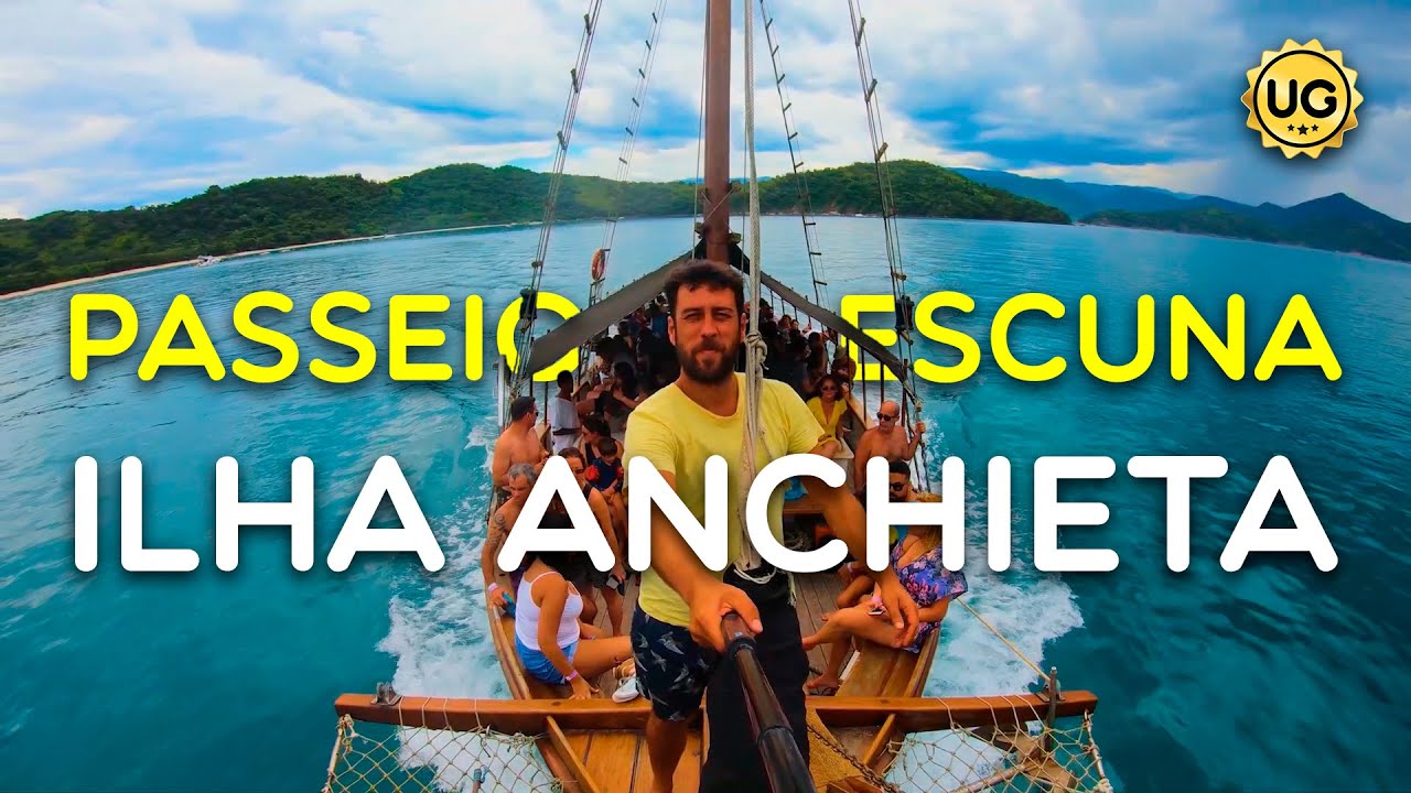 Passeio de Escuna da Praia da Enseada em Ubatuba para a Ilha Anchieta e ...
