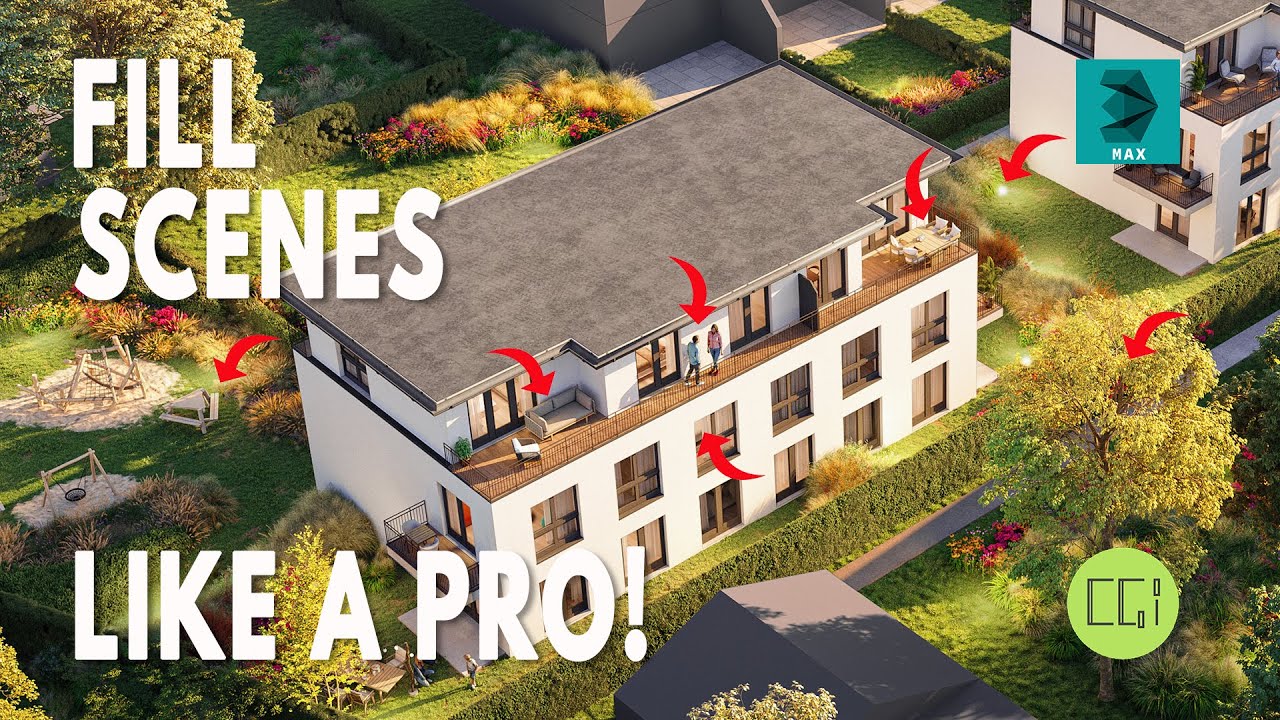 🪄 Create Amazing Scenes: How to Paint Objects in 3ds Max Like a Pro ...