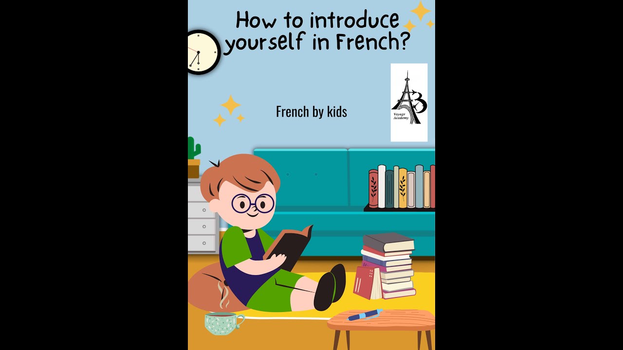 French by kids. How to introduce yourself in French? - YouTube