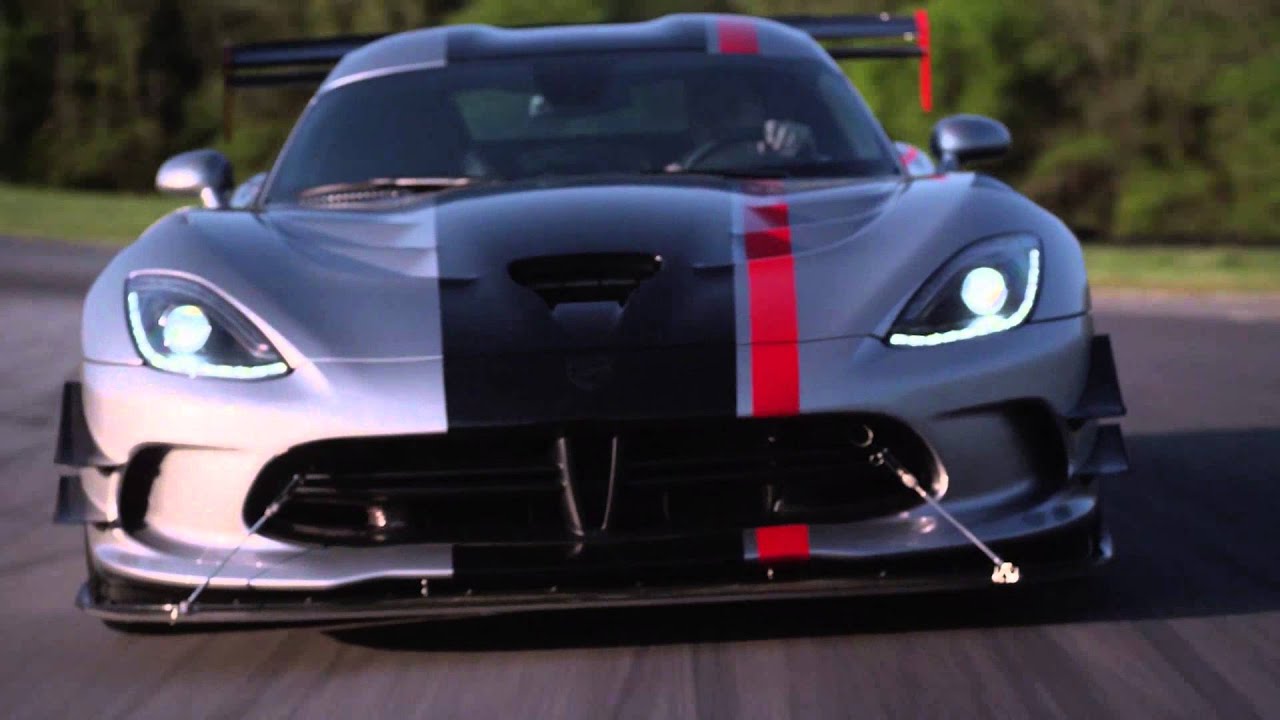The New 2016 Dodge Viper ACR - Driving Video | AutoMotoTV - YouTube