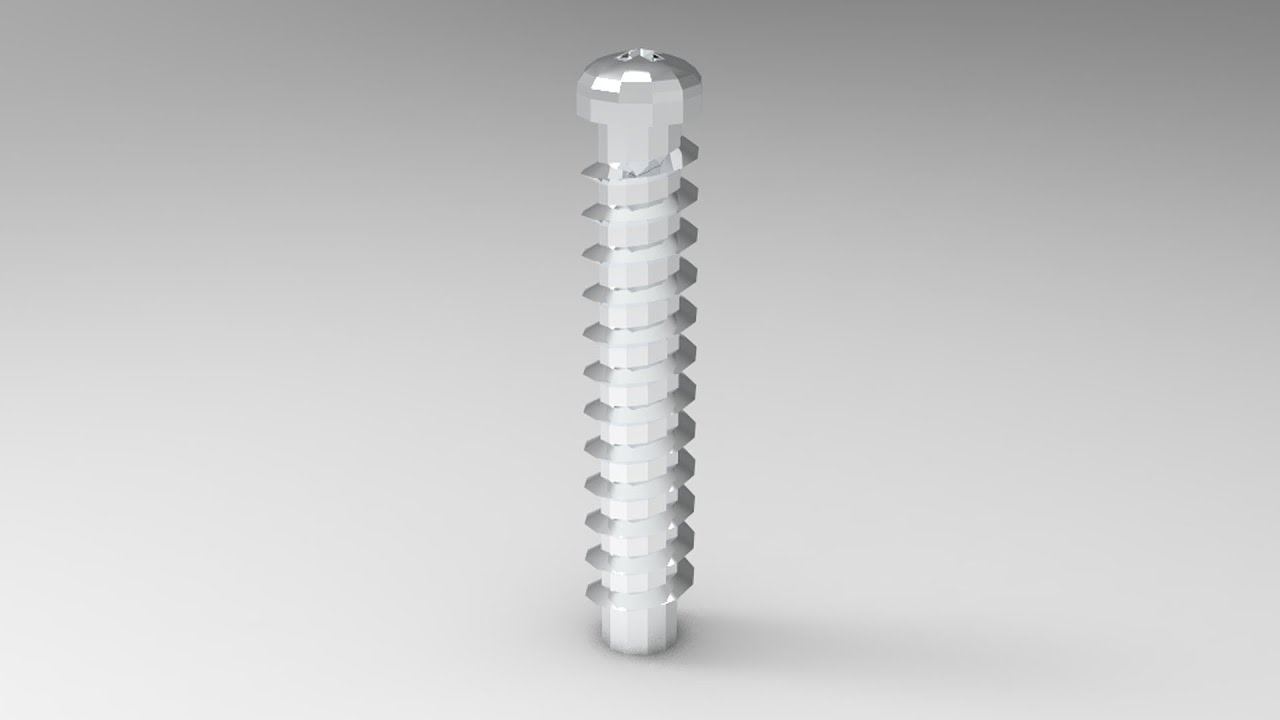 How to model/design a bolt/screw/nut in autodesk maya 2020 for beginner ...