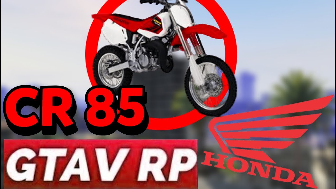 CETTE MOTO DE MON SERVEUR GTA RP EST INCROYABLE ! ( HONDA 85 CR GTA RP ...