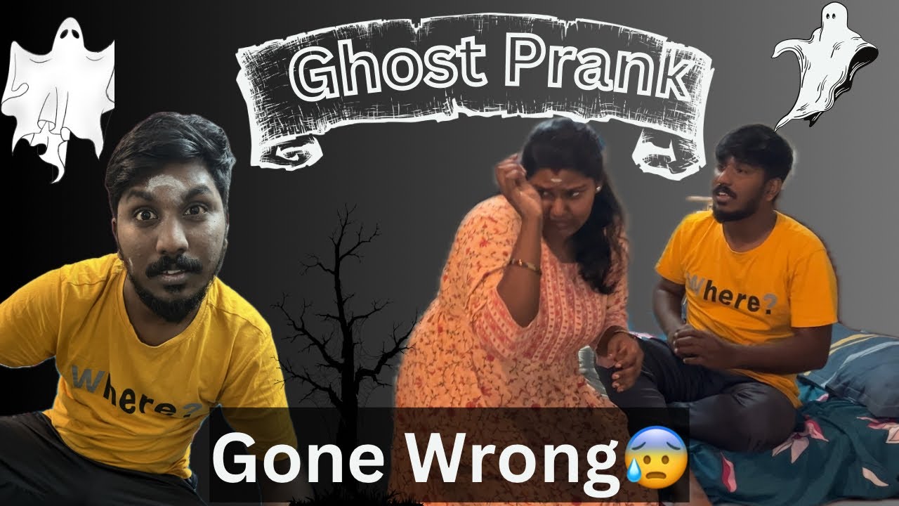 அபி பயந்து அழுதுடா😰😭 । Ghost Prank | Gone Wrong | Aldam And Abhi💕 - YouTube