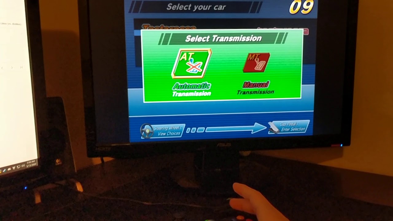 YetAnotherJVSEmu - Xbox 360 Controller with Racing game - YouTube