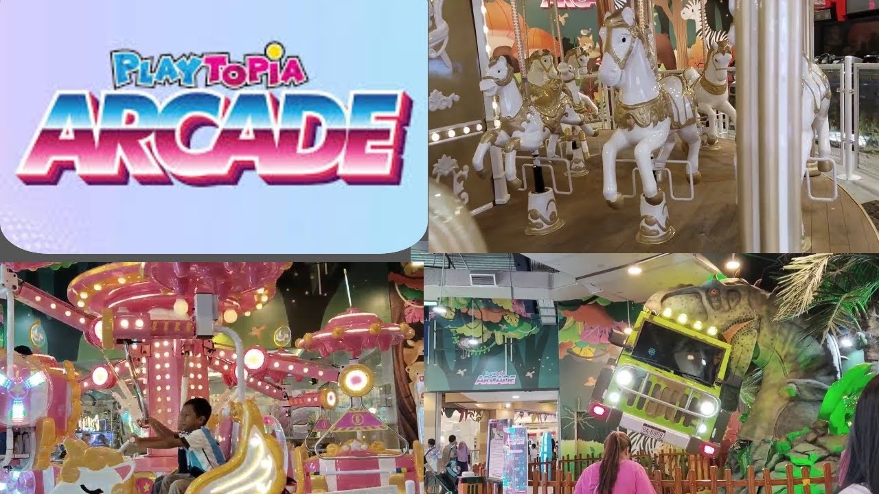 PLAYTOPIA ARCADE WAHANA BERMAIN TERBARU DI PLAZA MEDAN FAIR (CARREFOUR ...