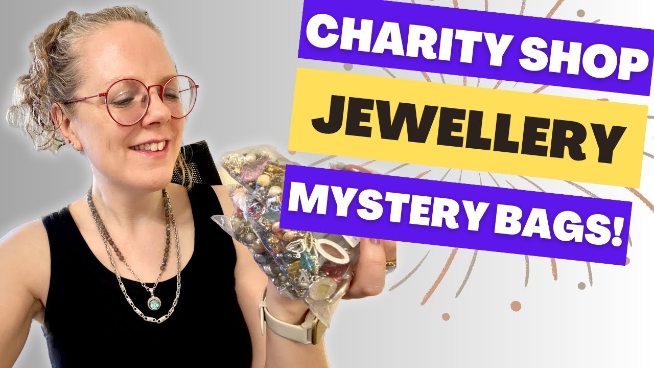 Unboxing FOUR Charity Shop Mystery Jewellery Bags! 💍 Will we find some ...
