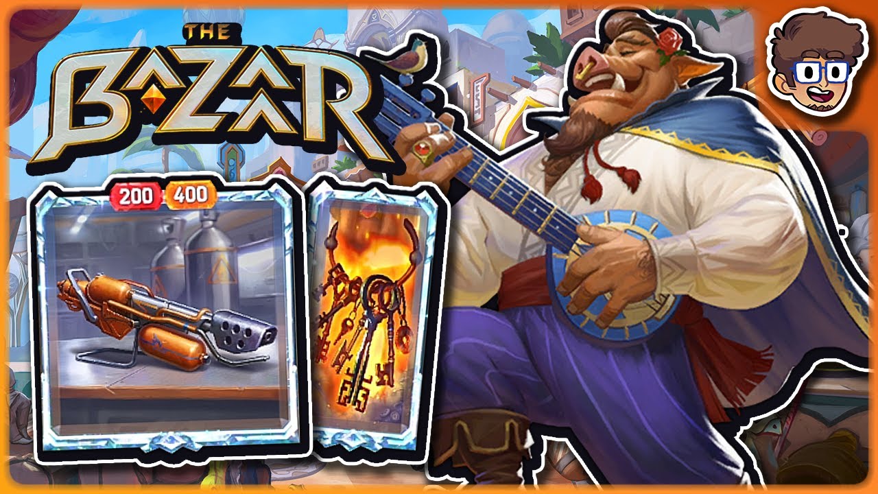 Flamethrower Pyg's Best Friend... Fiery Keychain? | The Bazaar - YouTube