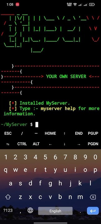 Make A Webserver From Your Phone In 30 Seconds Youtube