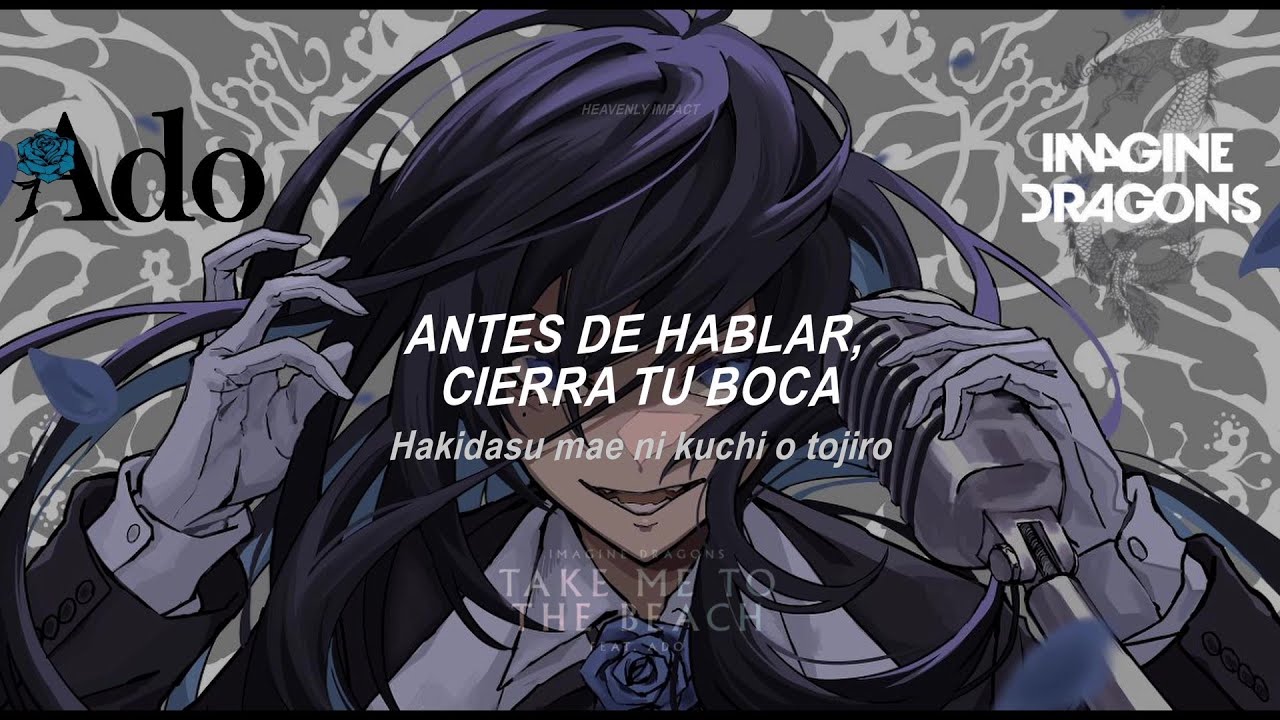 Ado x Imagine Dragons - Take Me To The Beach / Sub español, lyrics ...